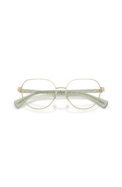 Ralph Lauren 54mm Irregular Eyeglasses - Gold