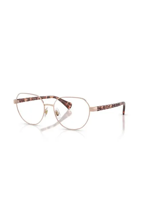 Ralph Lauren 54mm Irregular Optical Glasses - Rose Gold