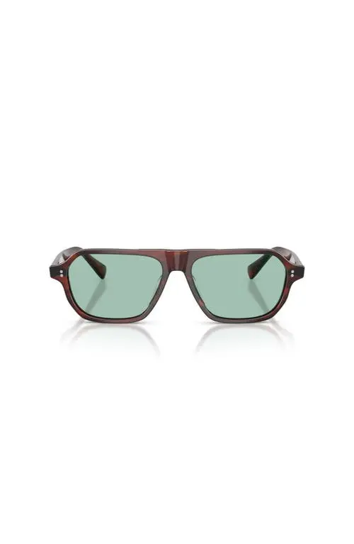 Oliver Spencer 56mm Irregular Optical Glasses