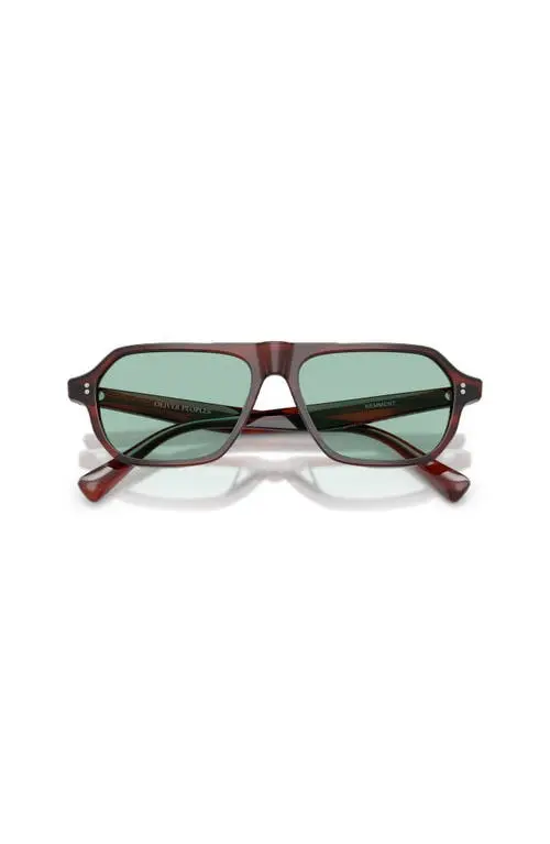 Oliver Spencer 56mm Irregular Optical Glasses