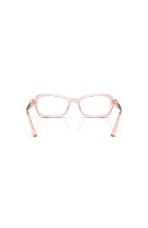 Michael Kors 54mm Round Eyeglasses - Pink