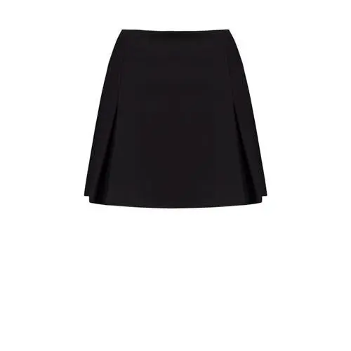 PCFG Pleated Mini Skirt - Black