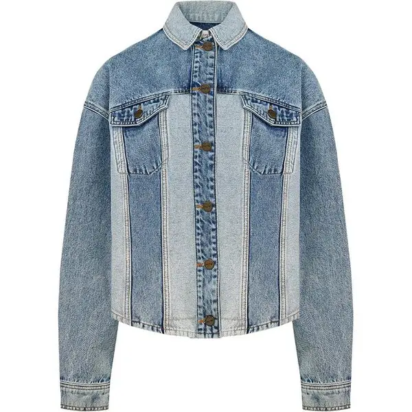 PCFG Inside-out Denim Jacket With Exposed Seams