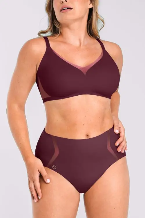 SHAPELLX Curve Code Contour Comfy Smoothing Brief - Fig