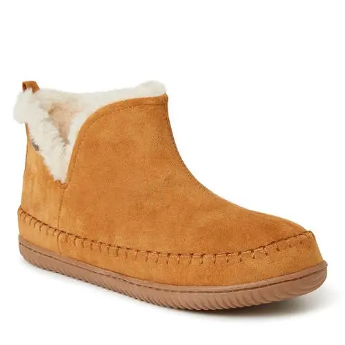DEARFOAMS Brixen Bootie Slipper - Whiskey