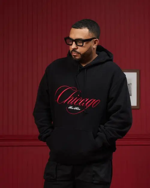 MARC NOLAN Chicago Embroidered Hoodie