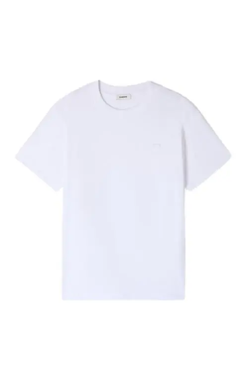Sandro T-shirt With Double S Patch - White