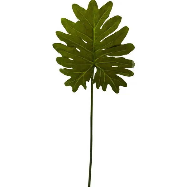 NEARLY NATURAL Selloum Philo Single Leaf Stem