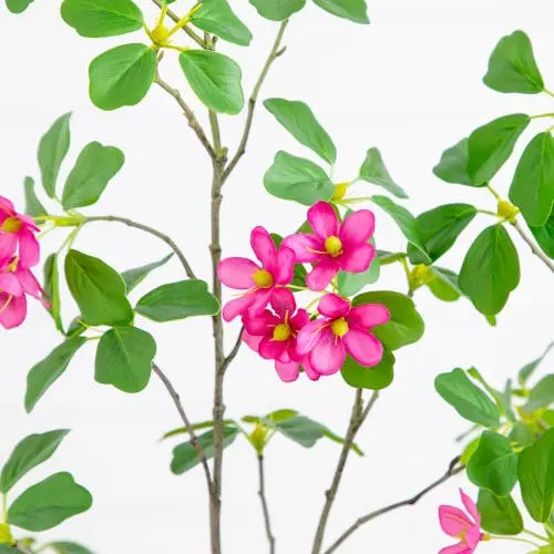 NEARLY NATURAL 5-ft Artificial Dogwood Tree With Real Touch Leaves