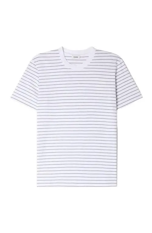 Sandro Striped T-shirt - White/black