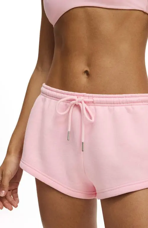 BODY Active Plush Micro Shorts - Cherry Dream