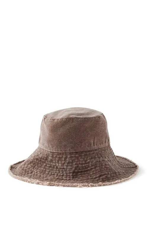BODY Canvas Bucket Hat - Chocolate