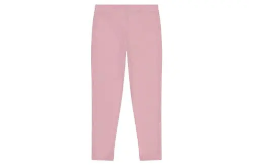 Busy Bees Leggings Ribbed Knit - Light Pink