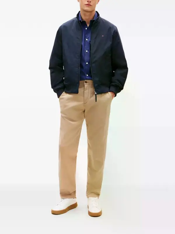 Tommy Hilfiger Full-zip Bomber Jacket - Blue