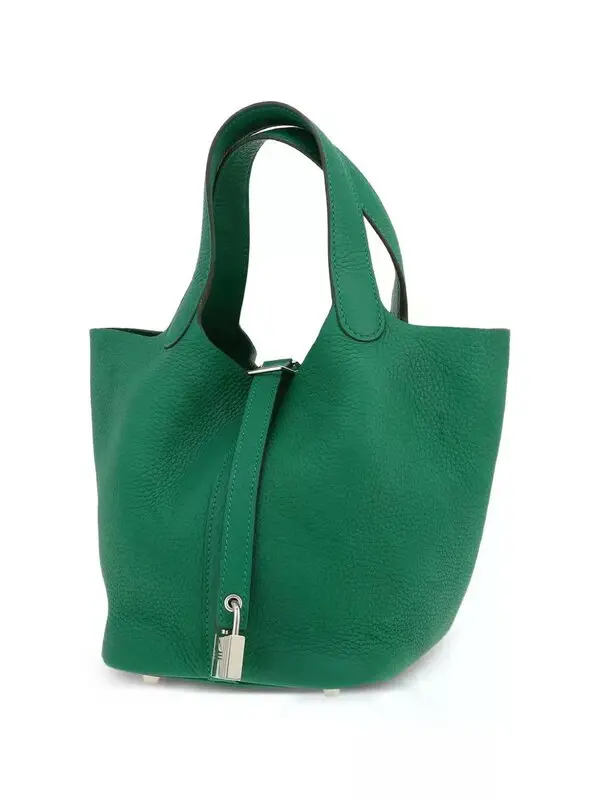 Hermès 2020 Picotin 18 Handbag - Green