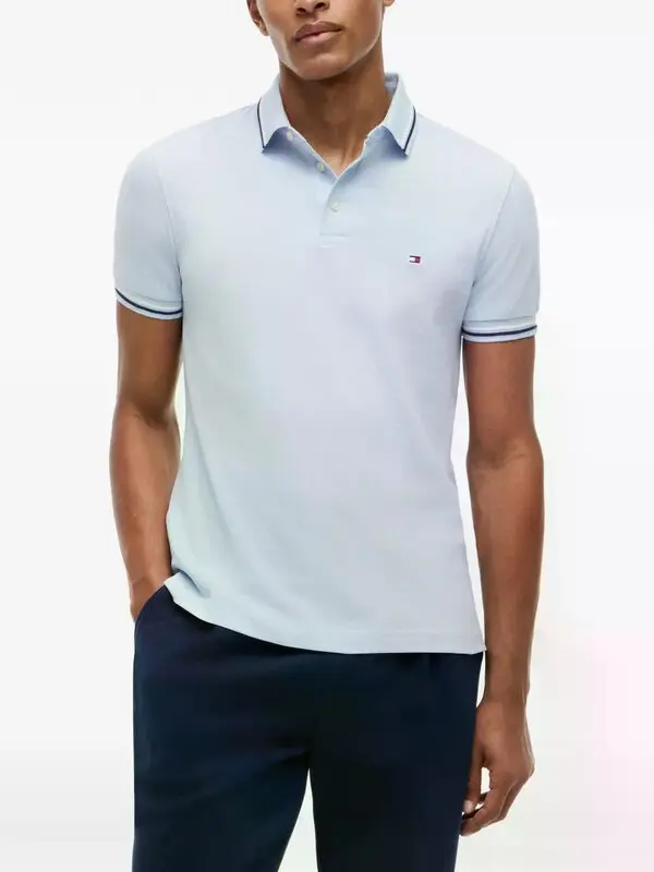 Tommy Hilfiger Short-sleeve Chest-logo Polo Shirt