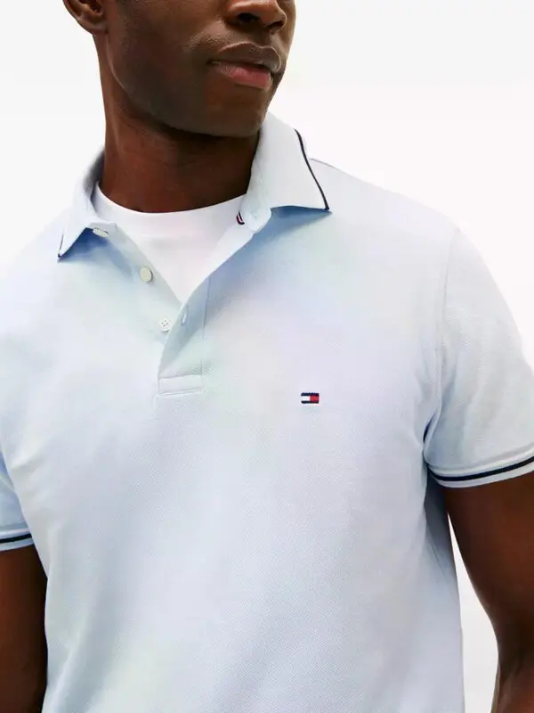 Tommy Hilfiger Short-sleeve Chest-logo Polo Shirt