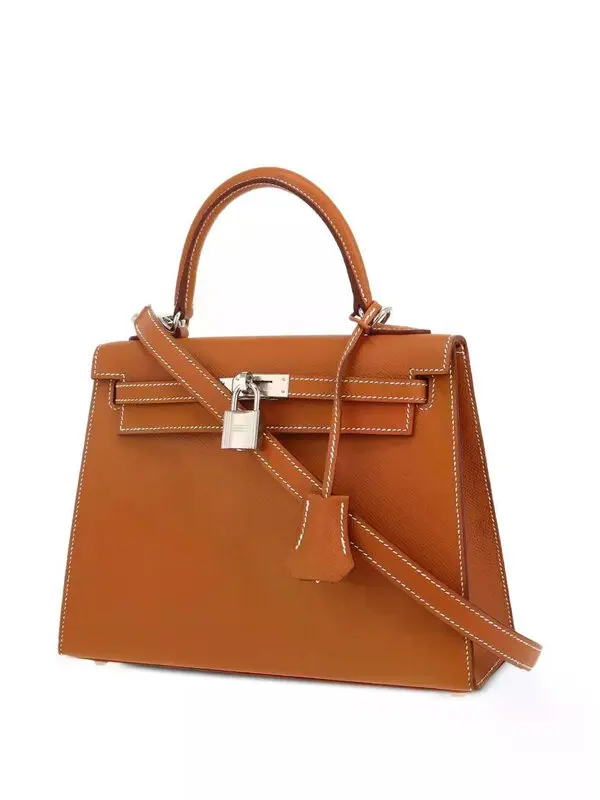 Hermès 2023 Kelly 25 Handbag - Brown