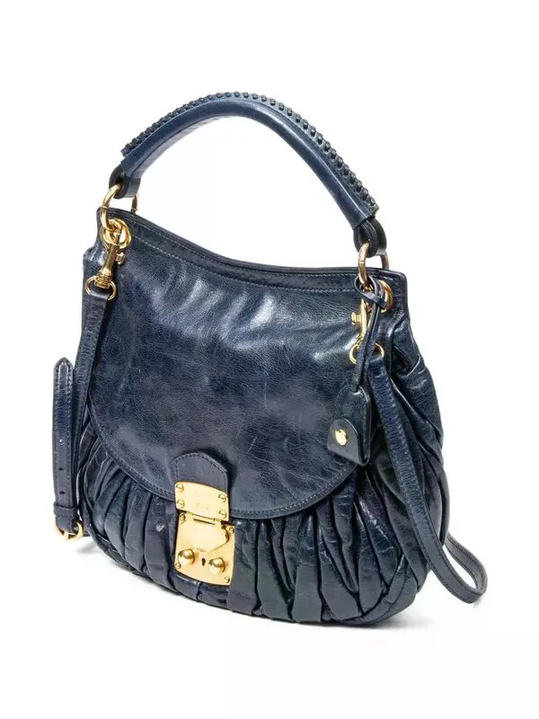 Miu Miu Matelassé Leather Shoulder Bag