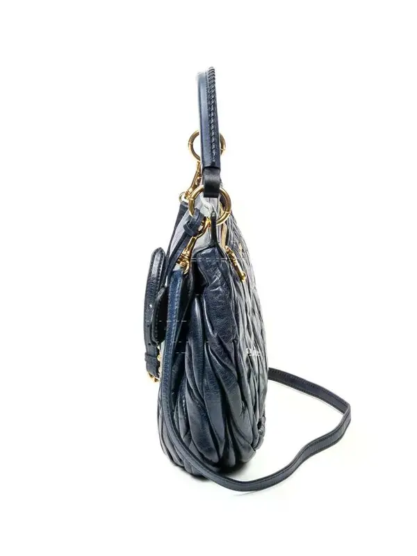 Miu Miu Matelassé Leather Shoulder Bag