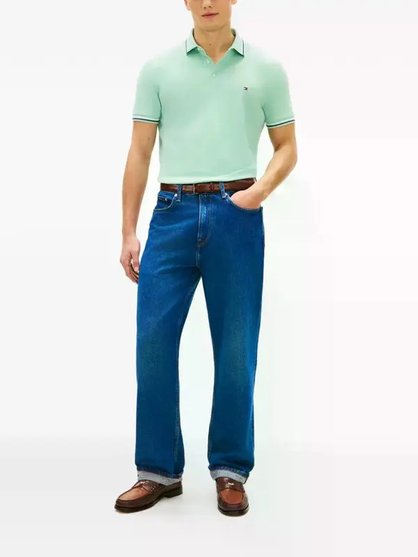 Tommy Hilfiger Short-sleeve Collared Polo Shirt