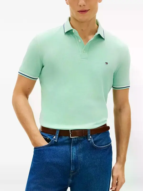 Tommy Hilfiger Short-sleeve Collared Polo Shirt