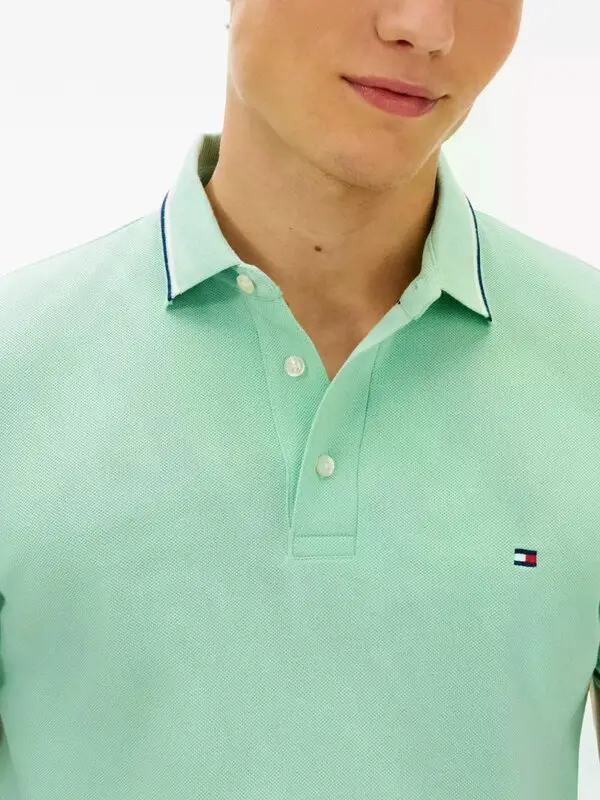 Tommy Hilfiger Short-sleeve Collared Polo Shirt