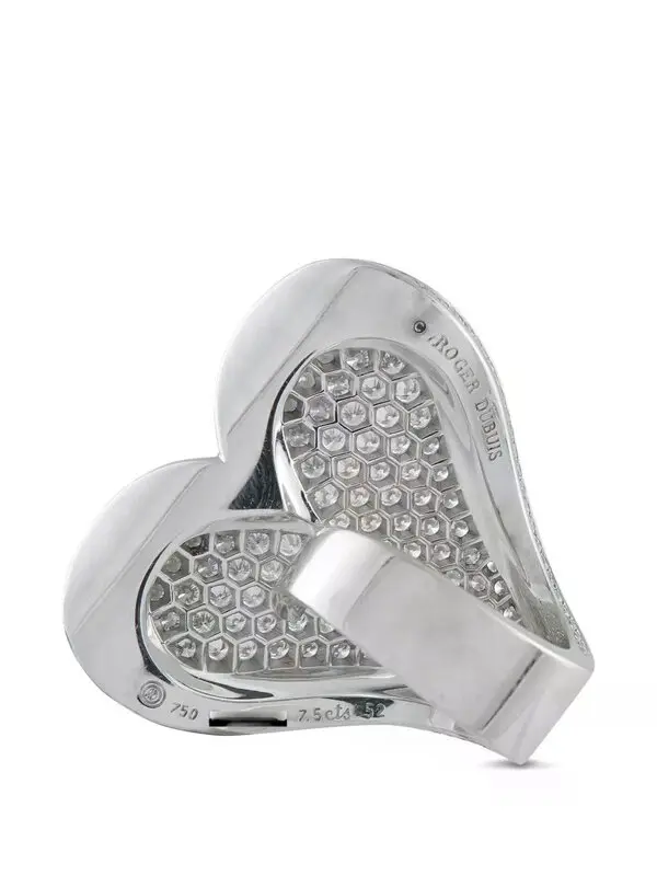 ROGER DUBUIS Diamond Heart-shape Ring