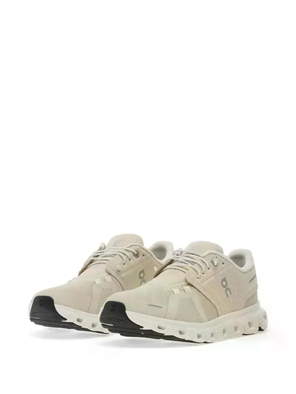 On Cloud 6 Logo Sneakers - Neutrals