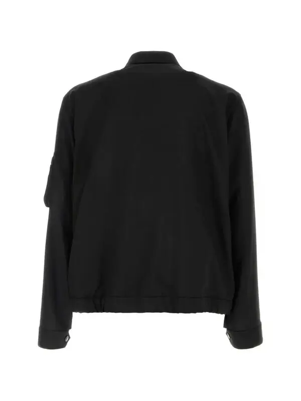 Sacai Twill Shirt Jacket - Black
