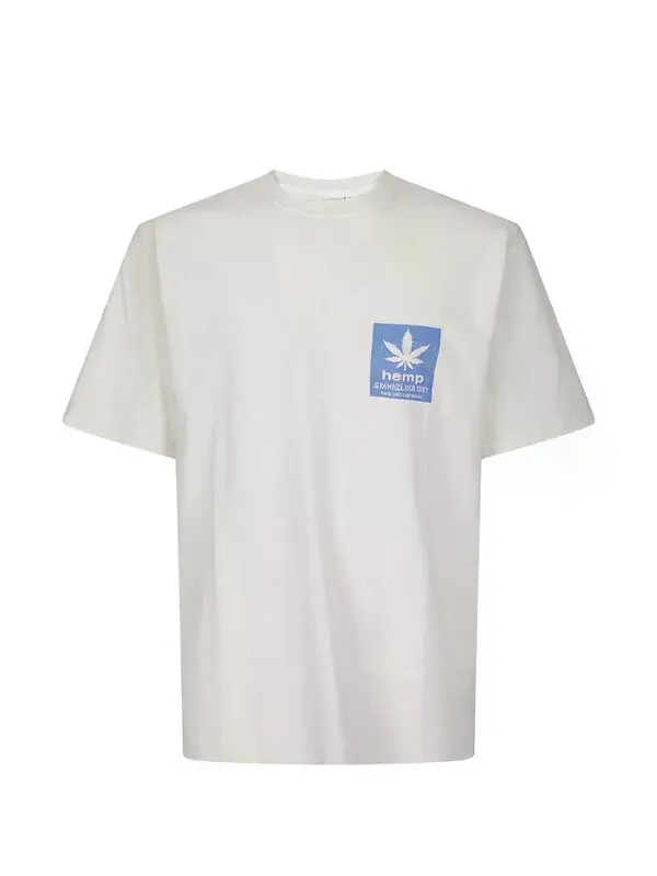 Gramicci Logo Print T-shirt - Neutrals