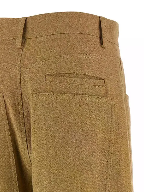 MAISON JEJIA Carla Textured Trousers