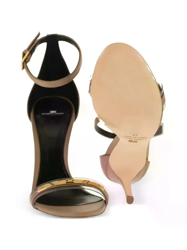 Elisabetta Franchi Ankle-strap Leather Sandals