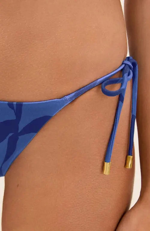 VIX PAULA HERMANNY Printed Bikini Bottom - Blue Multi