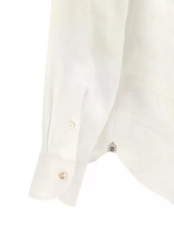 BORRIELLO NAPOLI Button-placket Shirt - White
