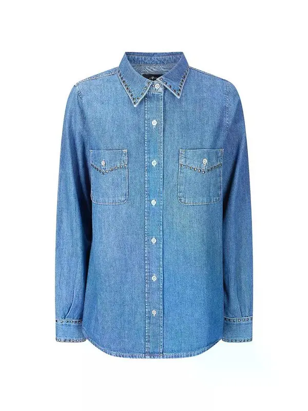 7 For All Mankind Studded Shirt