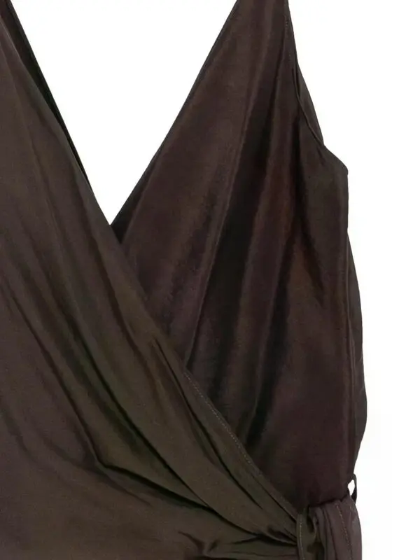 ALYSI Wrap-tie Blouse