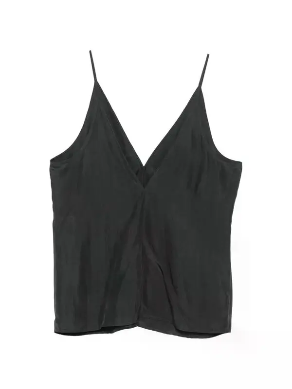 ALYSI V-neck Blouse - Grey