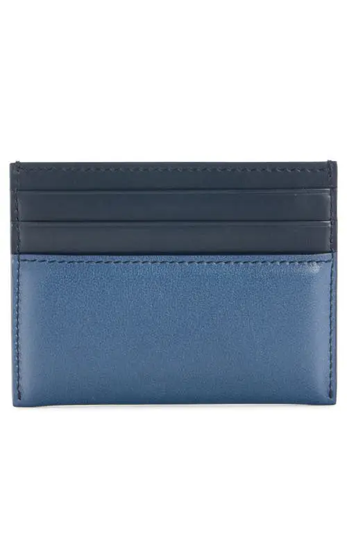 Givenchy Padded Colorblock Leather Card Case