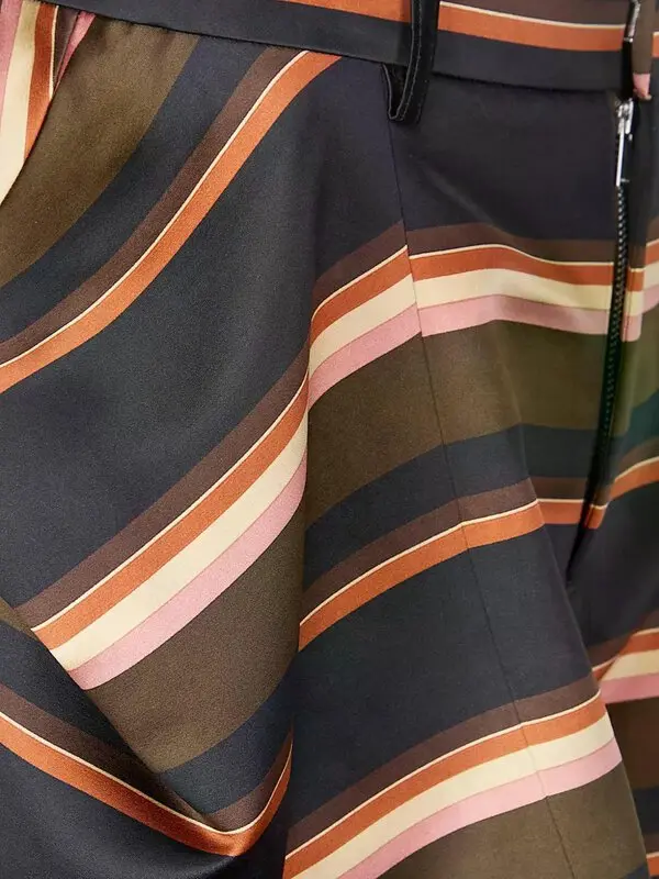 Sacai Striped Shorts
