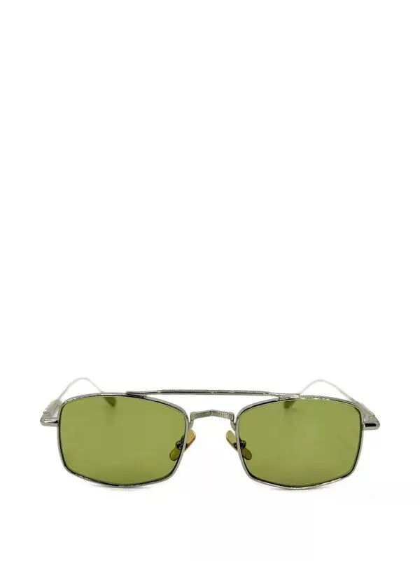 CUTLER & GROSS Rectangular-frame Sunglasses - Silver