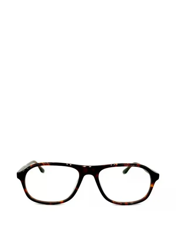 PETER AND MAY Paul Browline Eyeglasses - Brown
