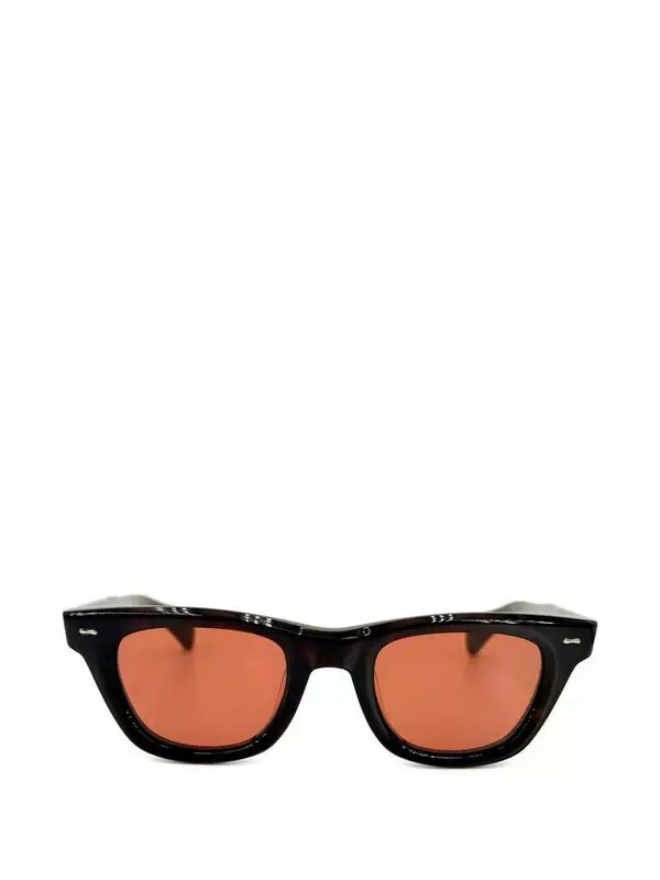 PETER AND MAY Riptide Dark Shell Sunglasses - Brown