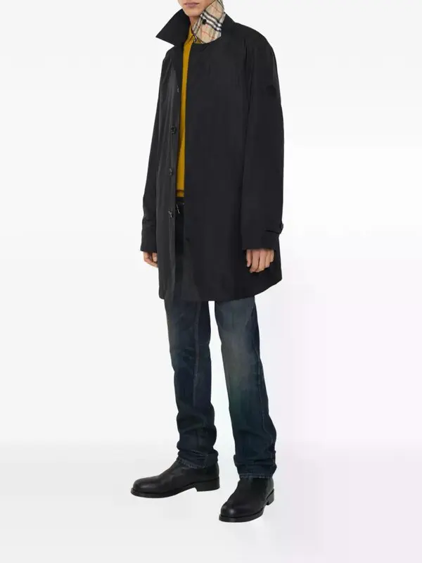 Burberry Nylon Ridgewood Car Coat