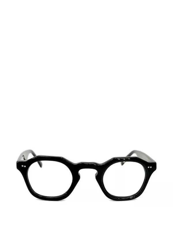 JOSEF MILLER Milton Round-frame Glasses - Black
