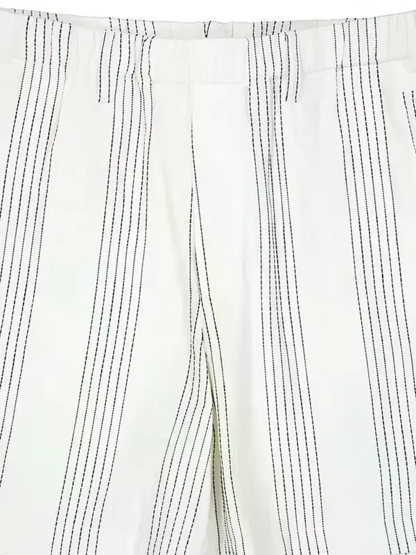 HOMME Striped Texture Shorts