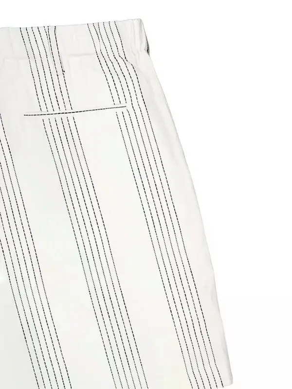 HOMME Striped Texture Shorts