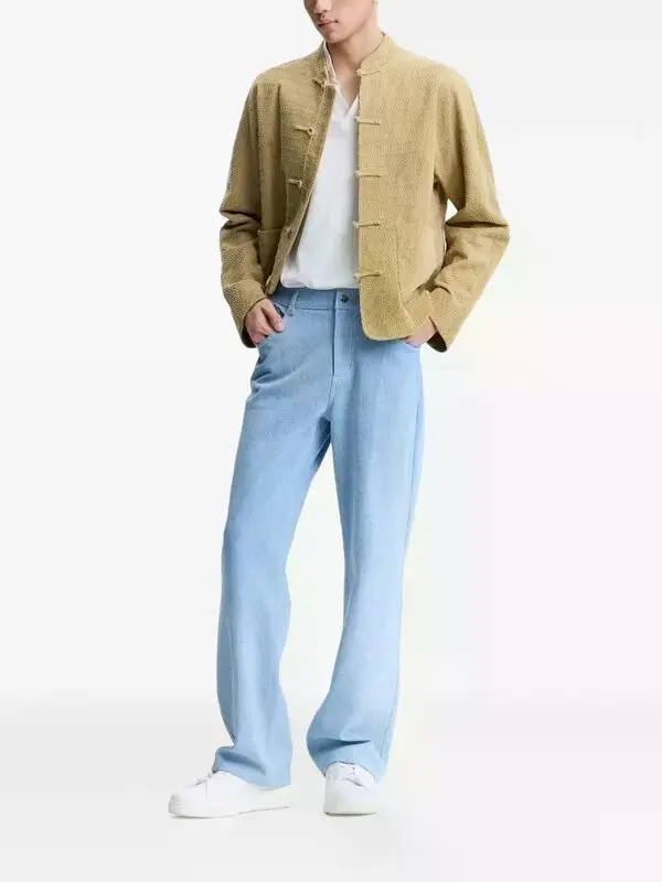 Shanghai Tang Textured Mandarin Jacket
