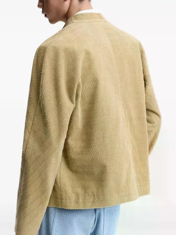 Shanghai Tang Textured Mandarin Jacket