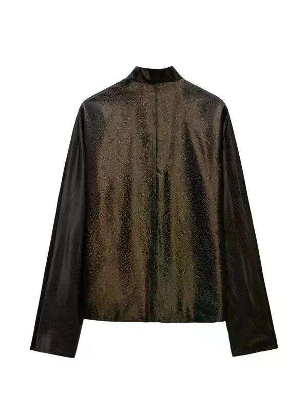 Shanghai Tang Embroidered Saddle Reversible Jacket